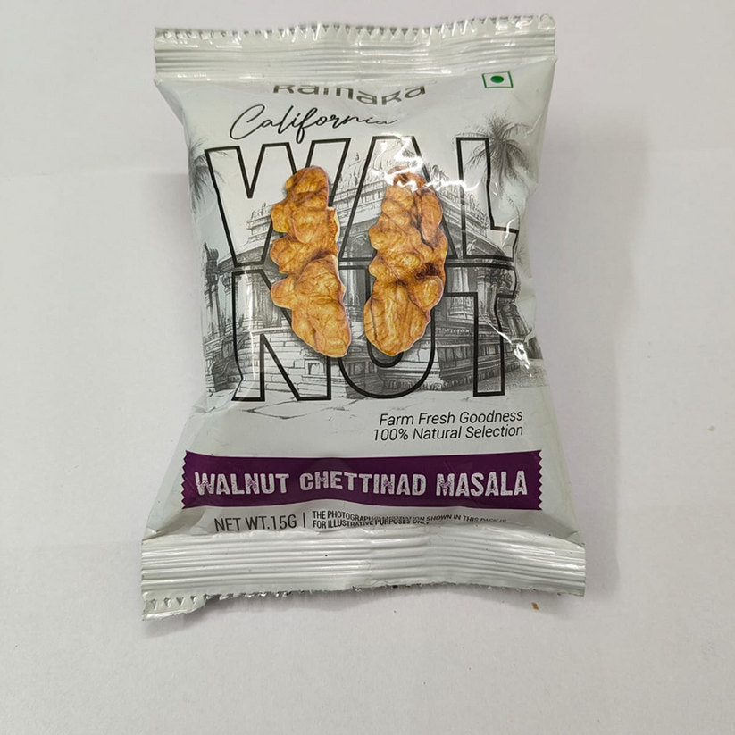 Roasted walnut chettinad masala 15g – orlydryfruits